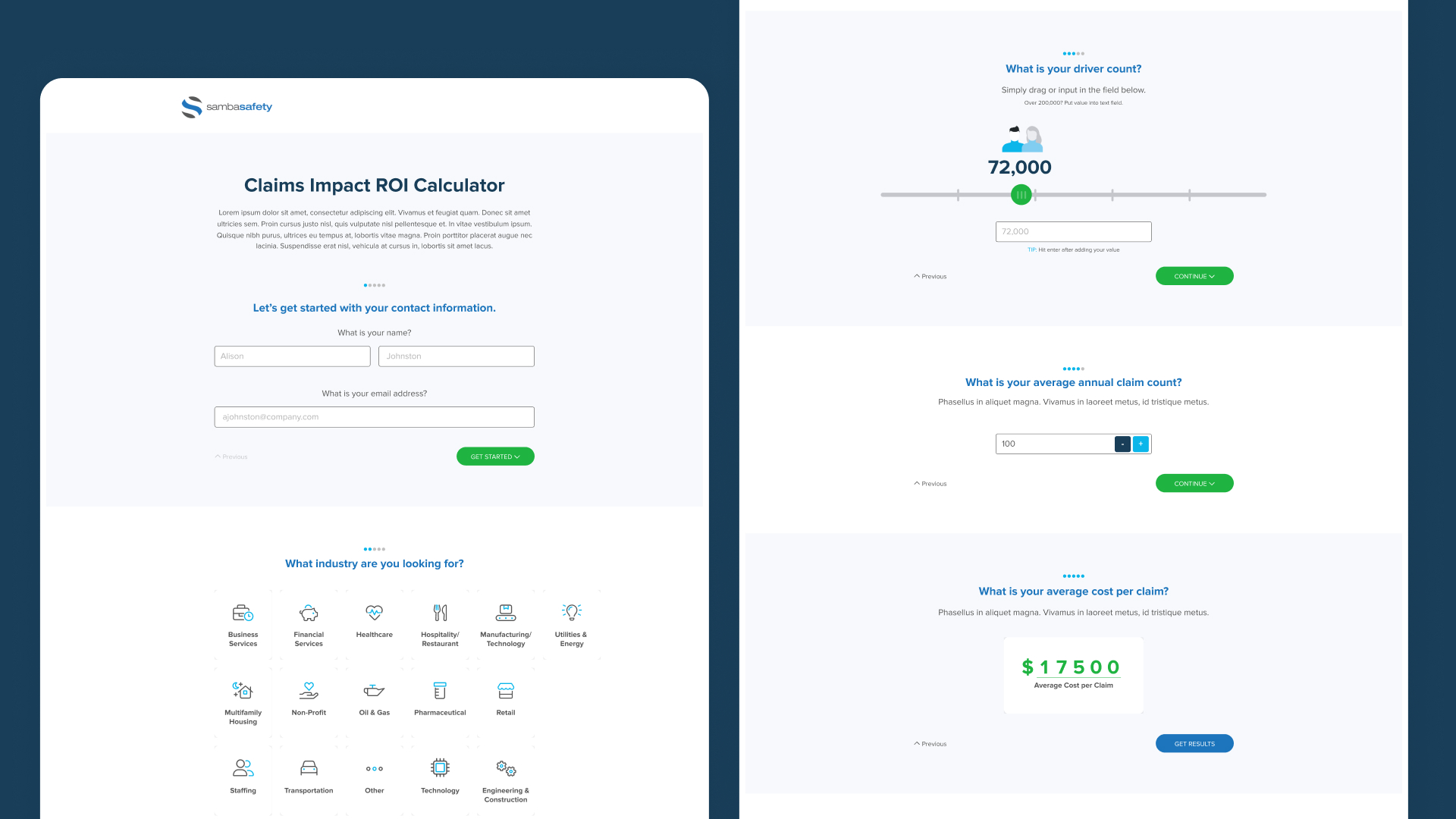 Samba Safety ROI Calculator | SmartAcre