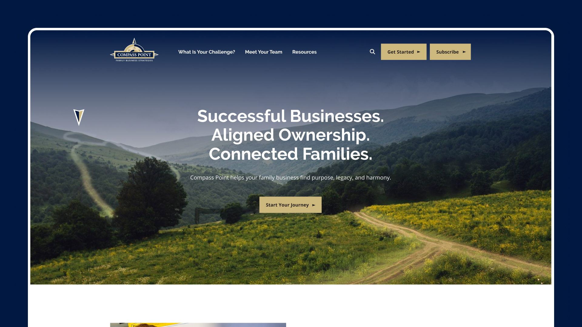 Compass Point Website Redesign | SmartAcre