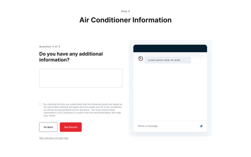 EIC Solutions Sizing Calculator | SmartAcre