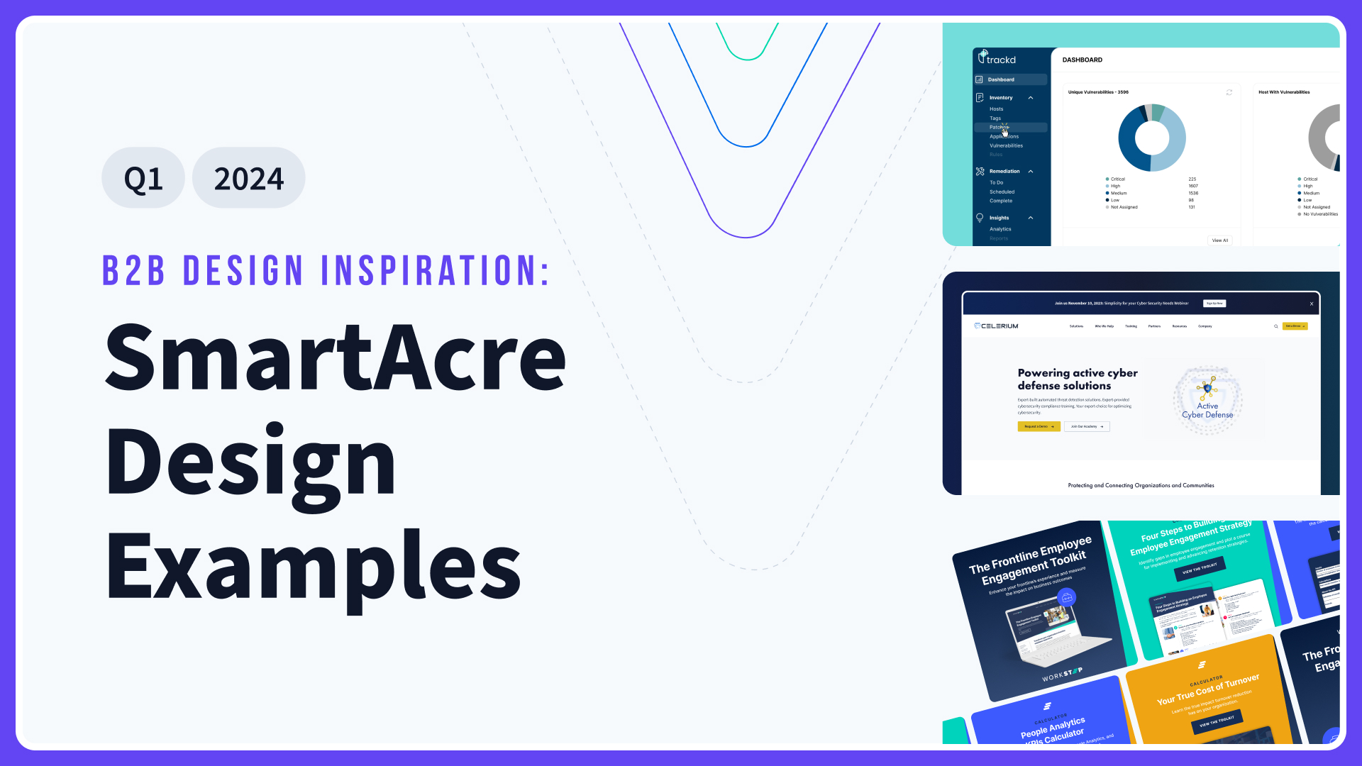 B2B Design Inspiration from SmartAcre Creative