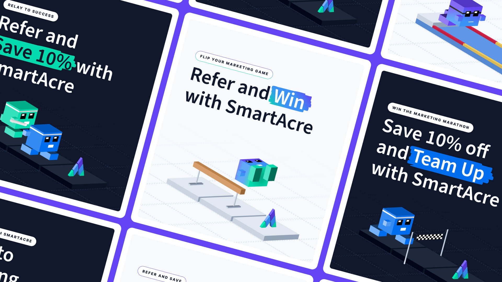 SmartAcre Olympic Referral Ad Campaign | SmartAcre